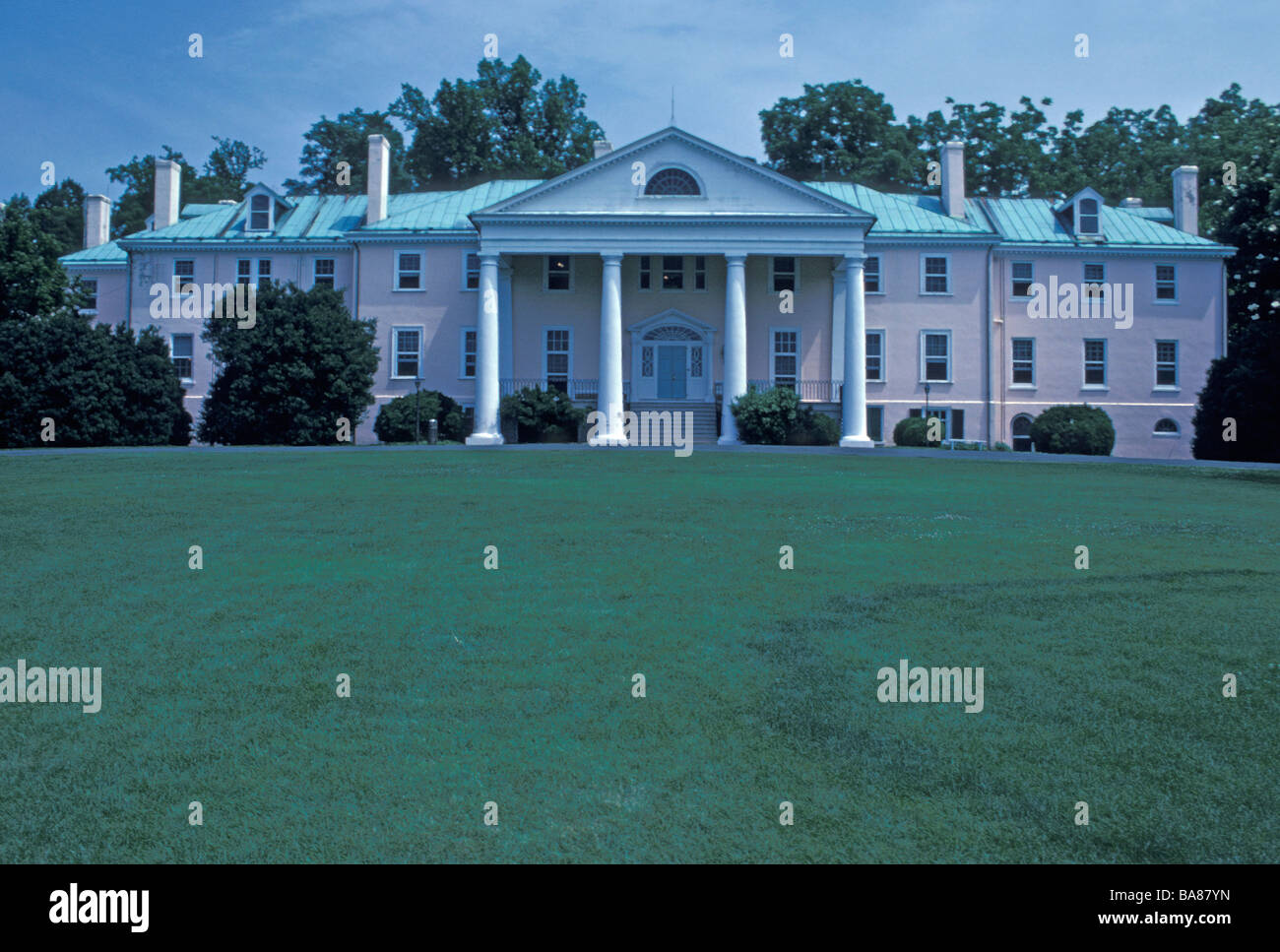 James Madison Home in Montpelier Stock Photo - Alamy