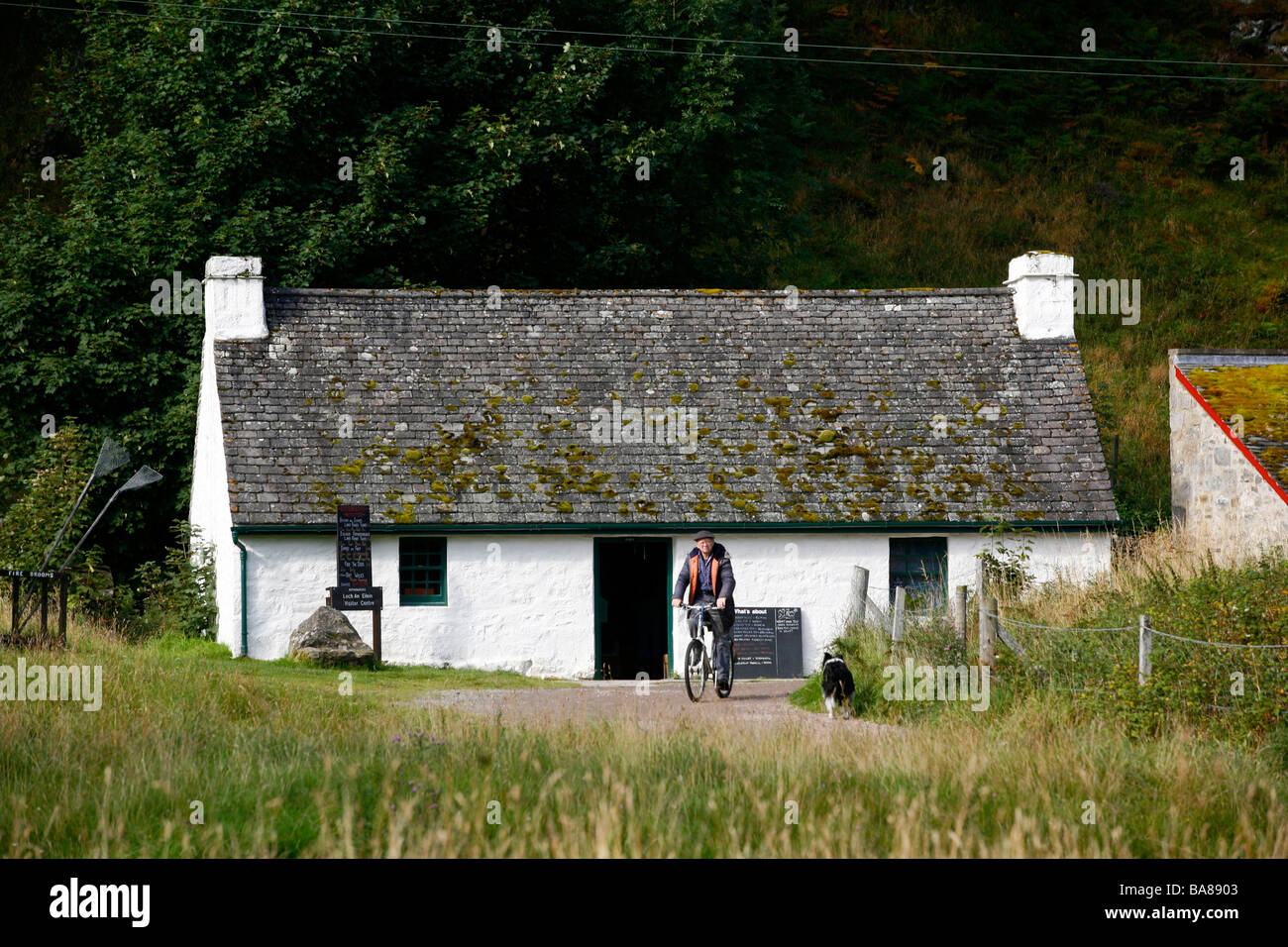 Scotland : typical house Stock Photo - Alamy