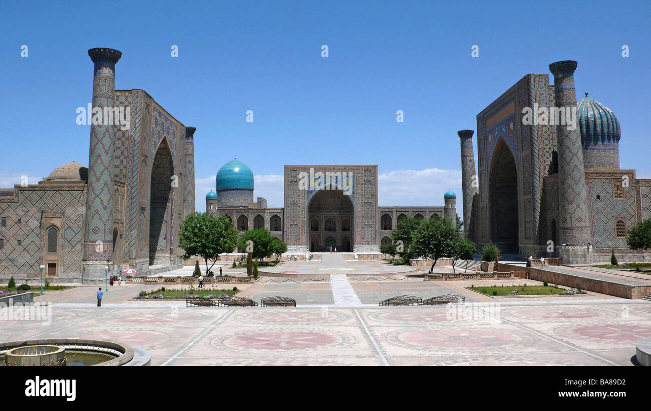 Uzbekistan : Samarkand Stock Photo - Alamy