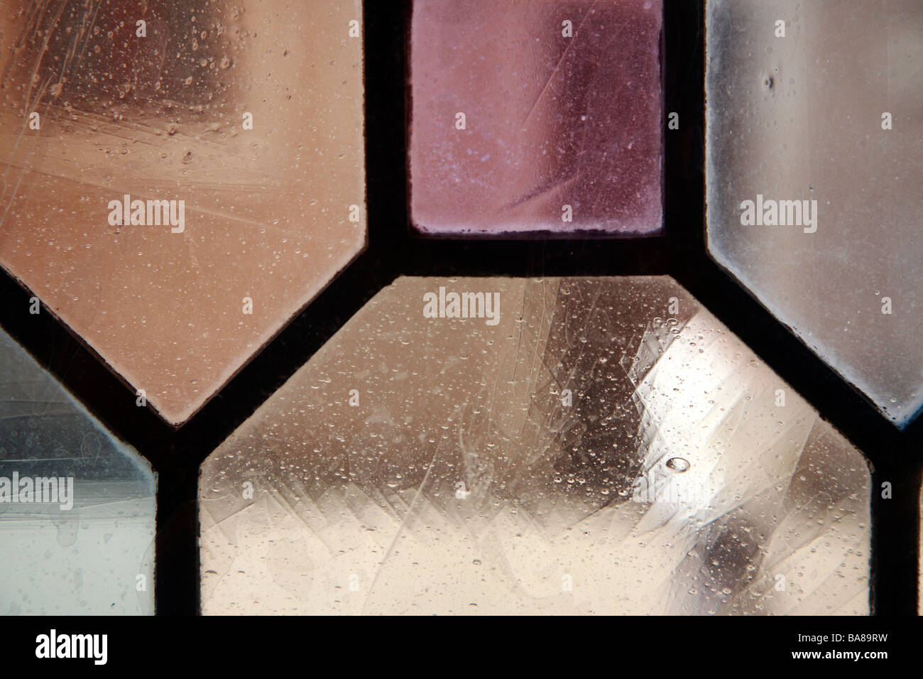 looking through stained glass window Stock Photo - Alamy