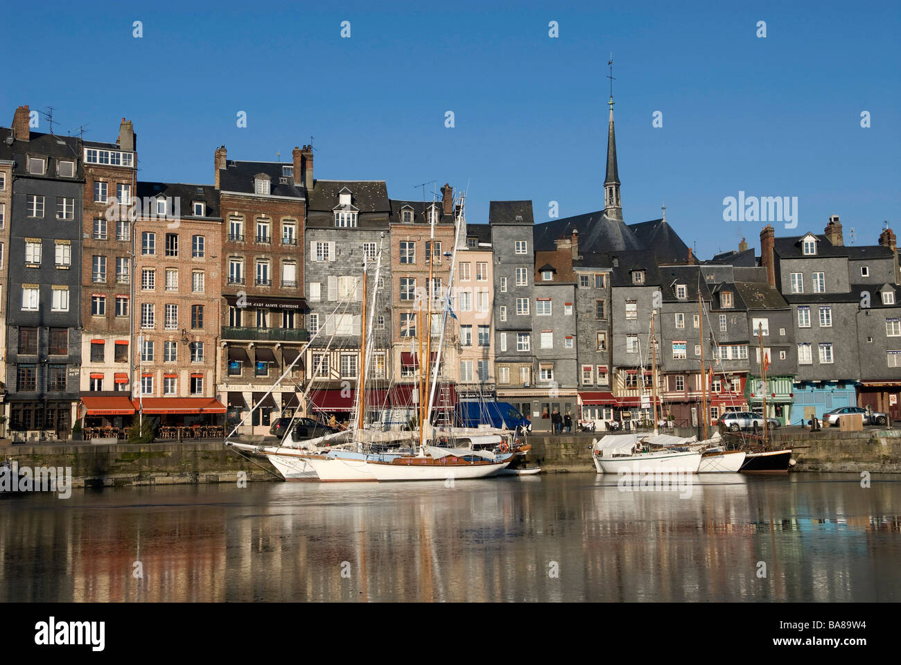 Honfleur Harbour Ship High Resolution Stock Photography and Images - Alamy