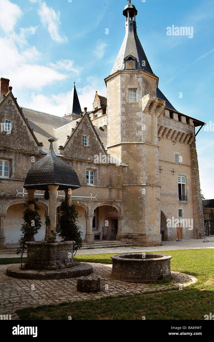 Château de Talcy castle (41 Stock Photo - Alamy