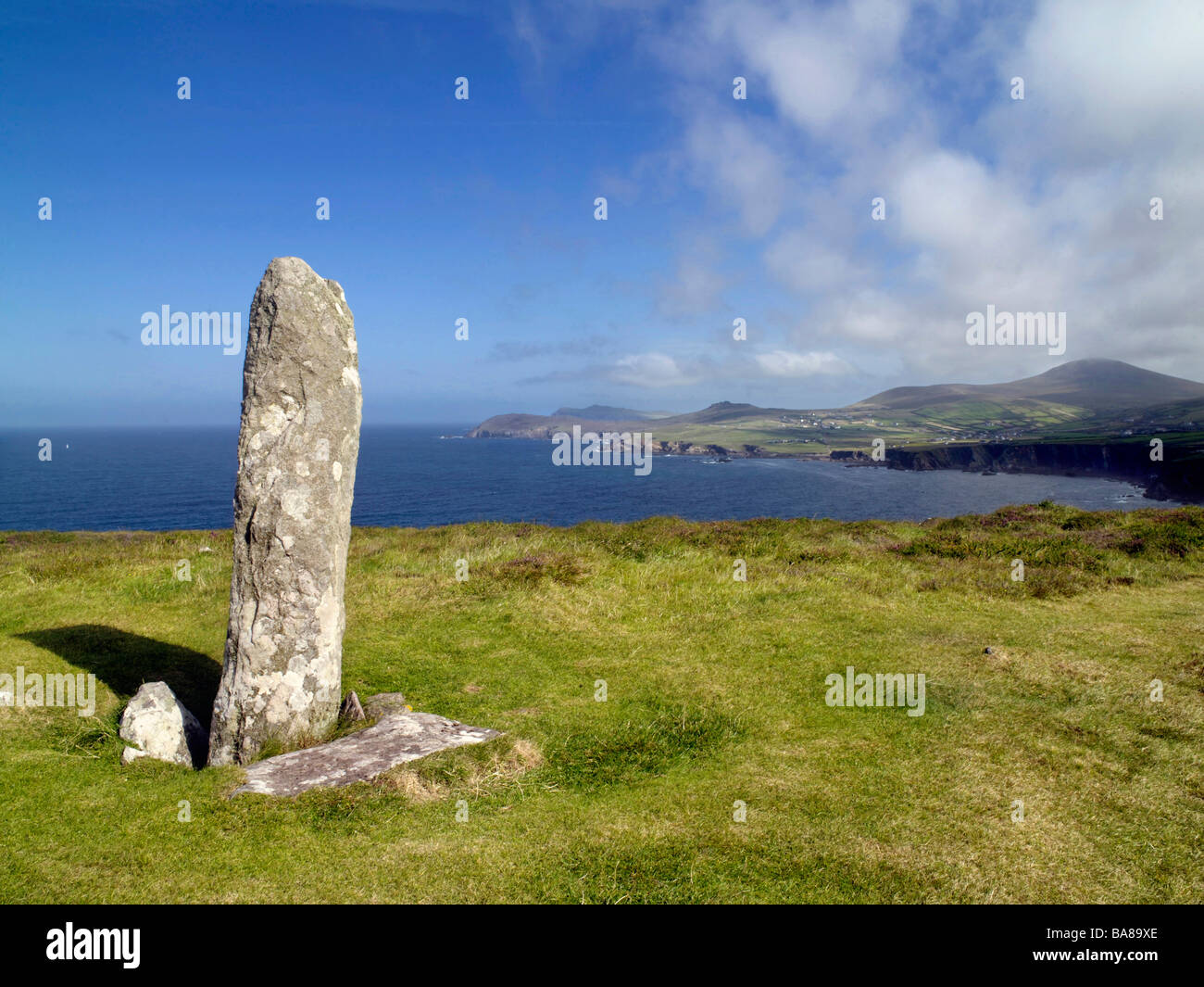 Dunmore head dingle kerry ireland irish munster standing stone hi-res ...