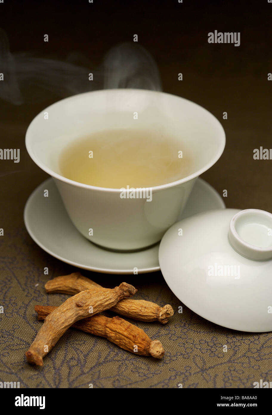 Cup of ginseng tea hi-res stock photography and images - Alamy