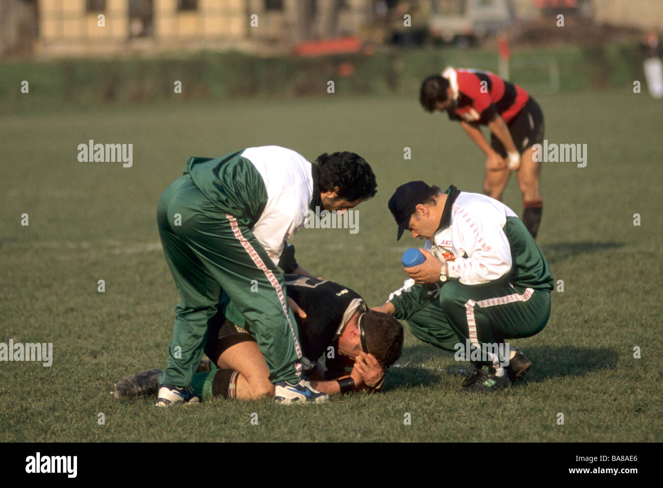 Tag rugby match hi-res stock photography and images - Alamy