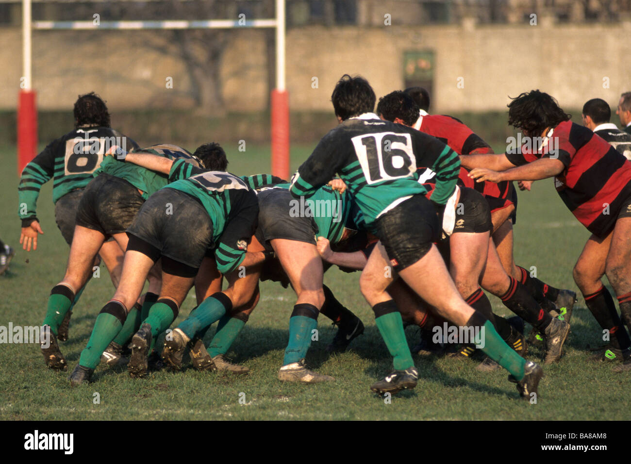 Tag rugby match hi-res stock photography and images - Alamy