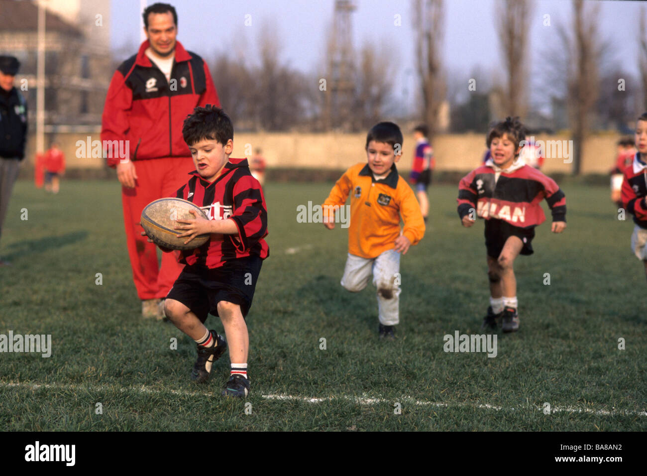 Tag rugby match hi-res stock photography and images - Alamy