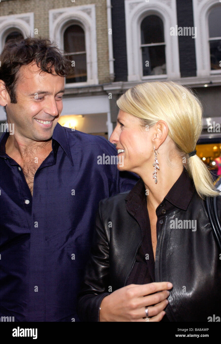 Television celebrity Ulrika Jonsson and husband Lance Gerrard Wright at ...