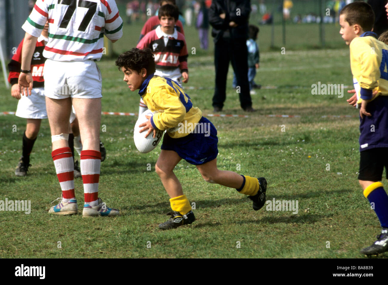Tag rugby match hi-res stock photography and images - Alamy