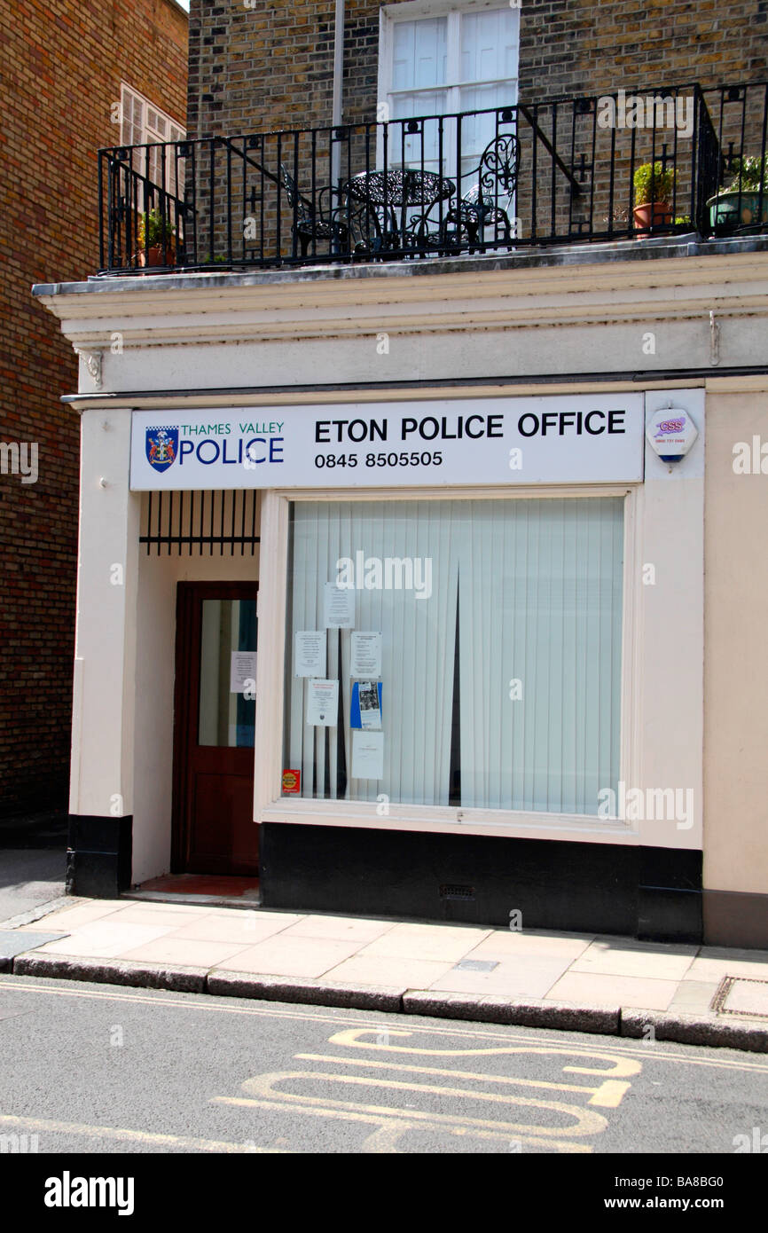 The shop front of Eton Police (Office) Station, High Street, Eton ...