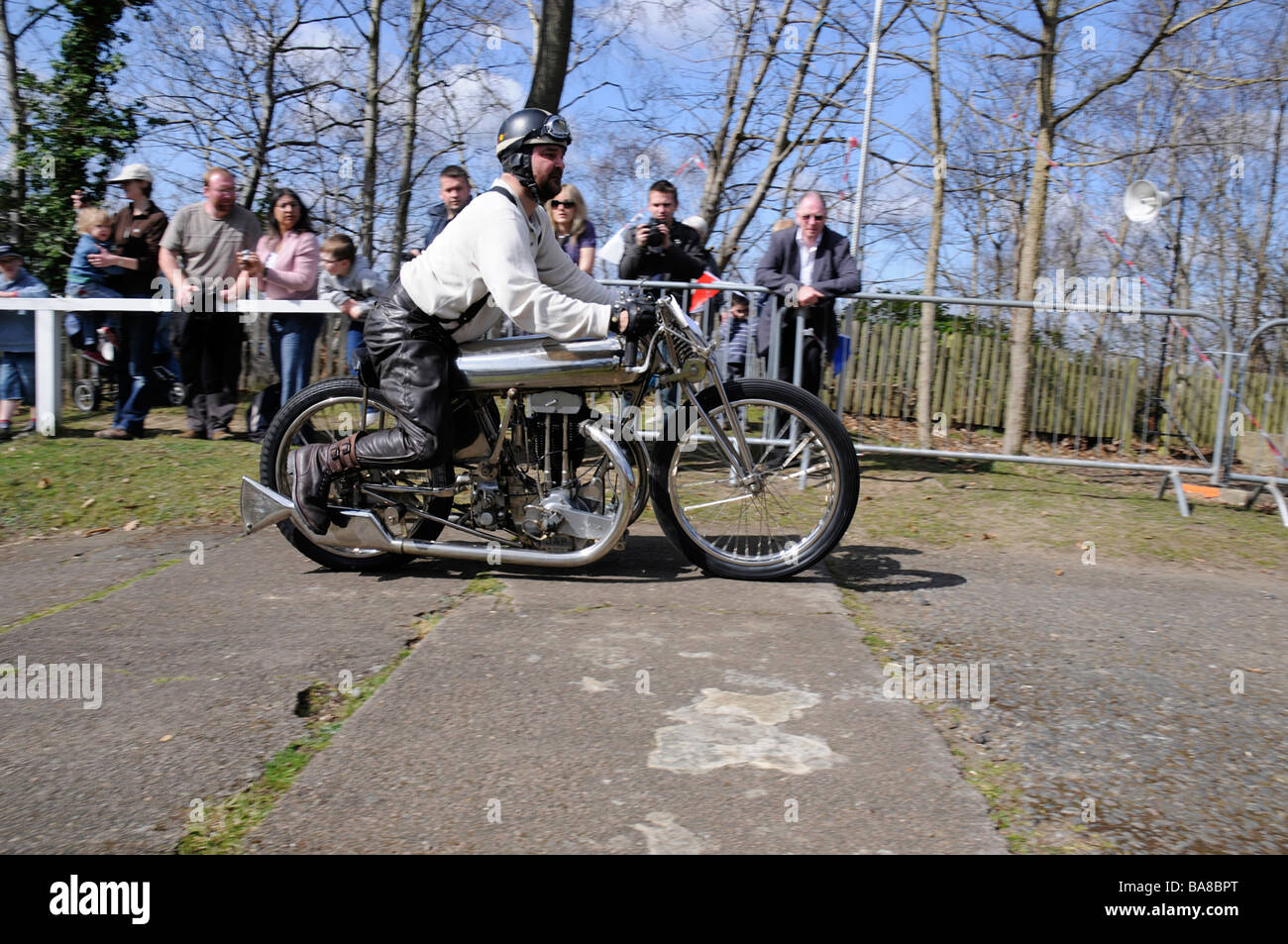 Brooklands Test Hill Centenary event 22 03 2009 Grindlay Peerless JAP ...