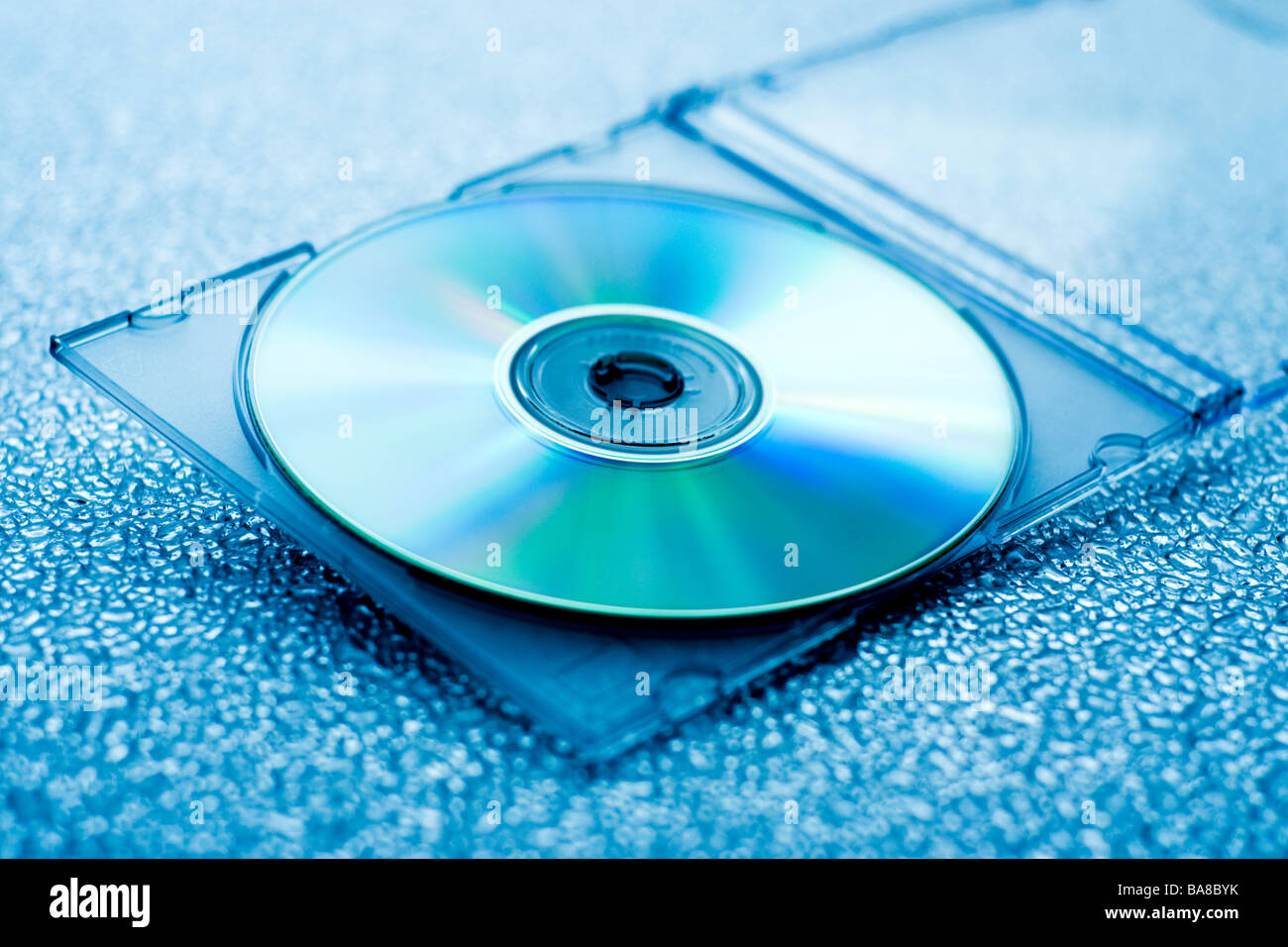 Dvd disk in plastic case Stock Photo - Alamy