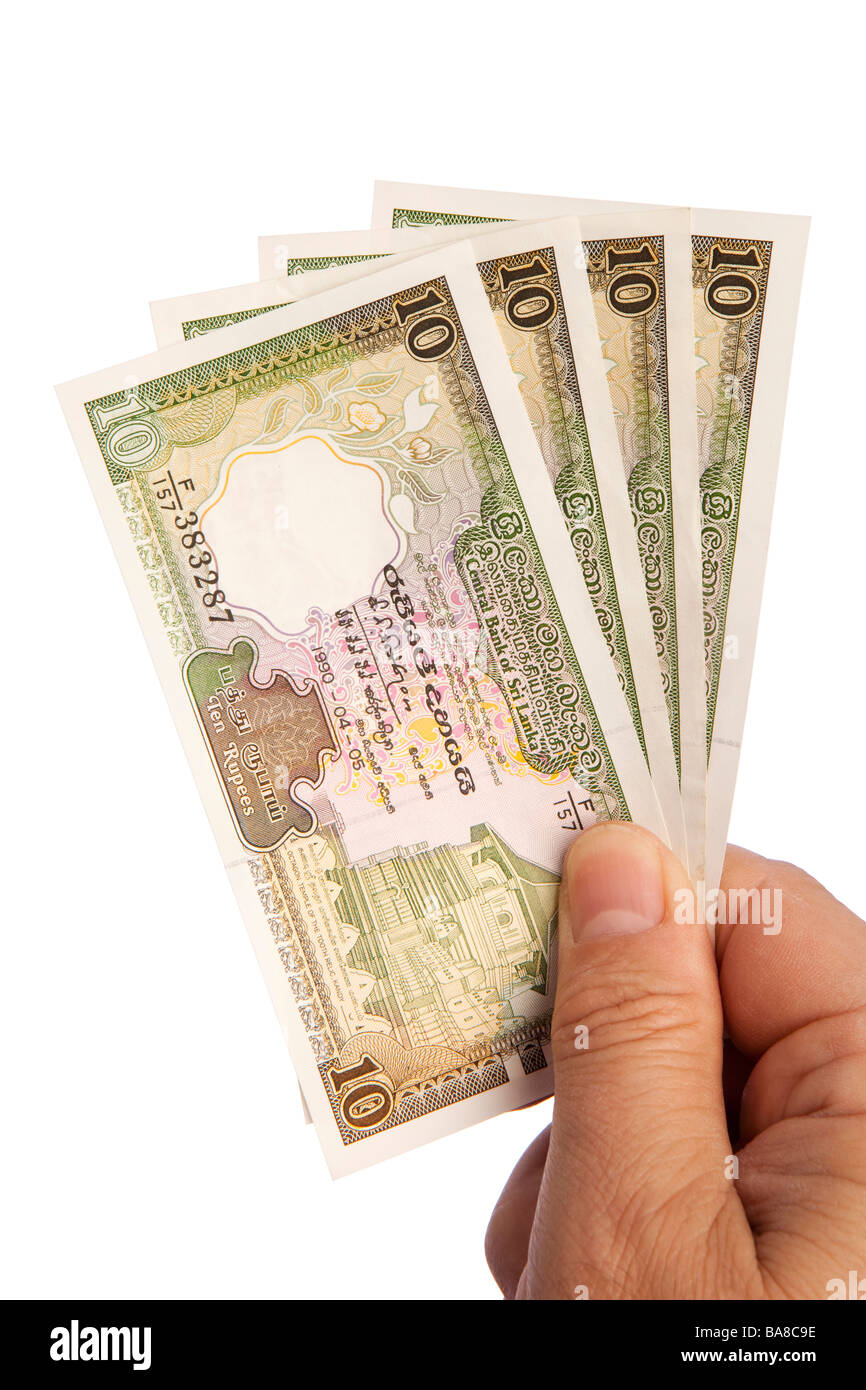 10 rupee note hi-res stock photography and images - Alamy