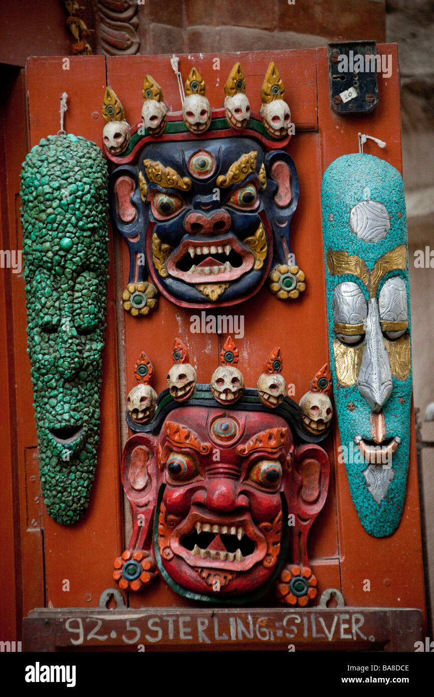 Demon mask nepal hi-res stock photography and images - Alamy