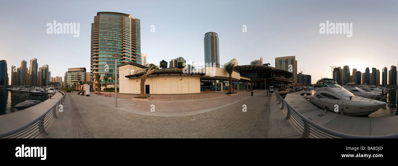 360 panorama dubai hi-res stock photography and images - Alamy