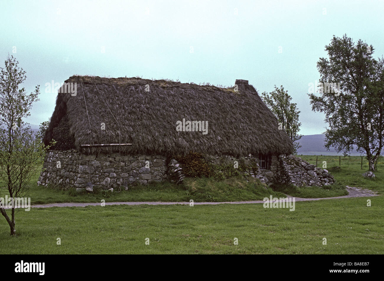 Old Leanach Cottage, Culloden Battlefield, Drumossie Moor, Inverness ...
