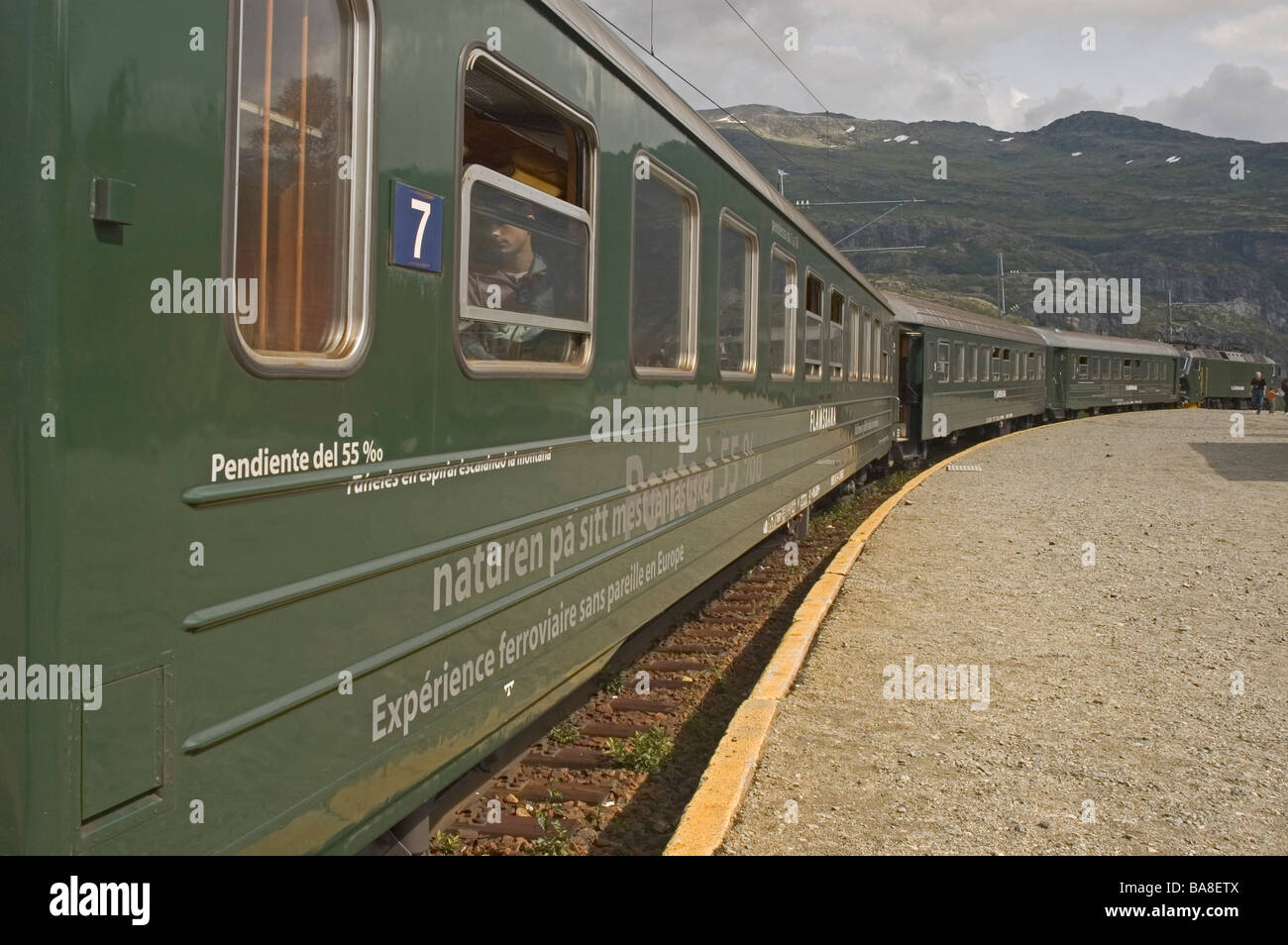 Flam railway line hi-res stock photography and images - Alamy