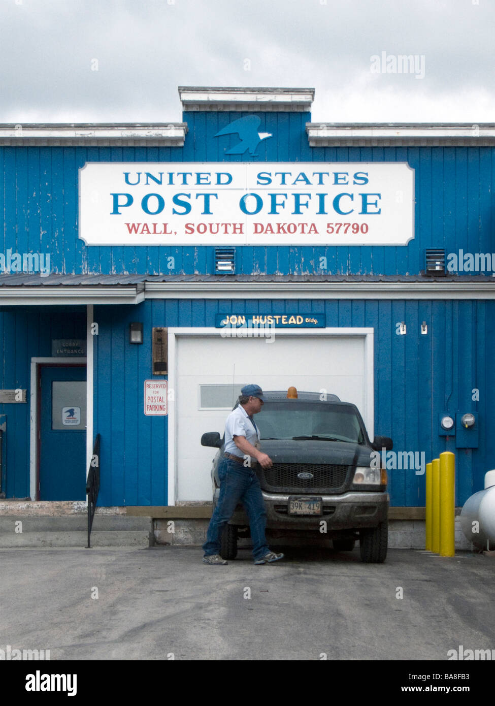 Wall Post Office Wall South Dakota USA Stock Photo - Alamy