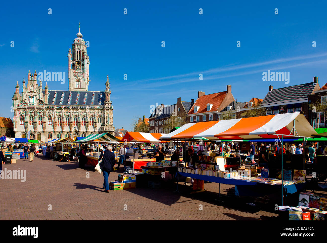 Middelburg holland netherlands market hi-res stock photography and ...