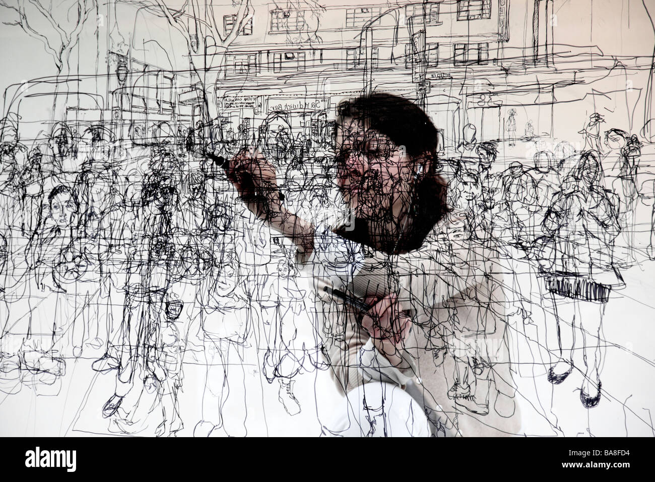 Drawing window hi-res stock photography and images - Alamy