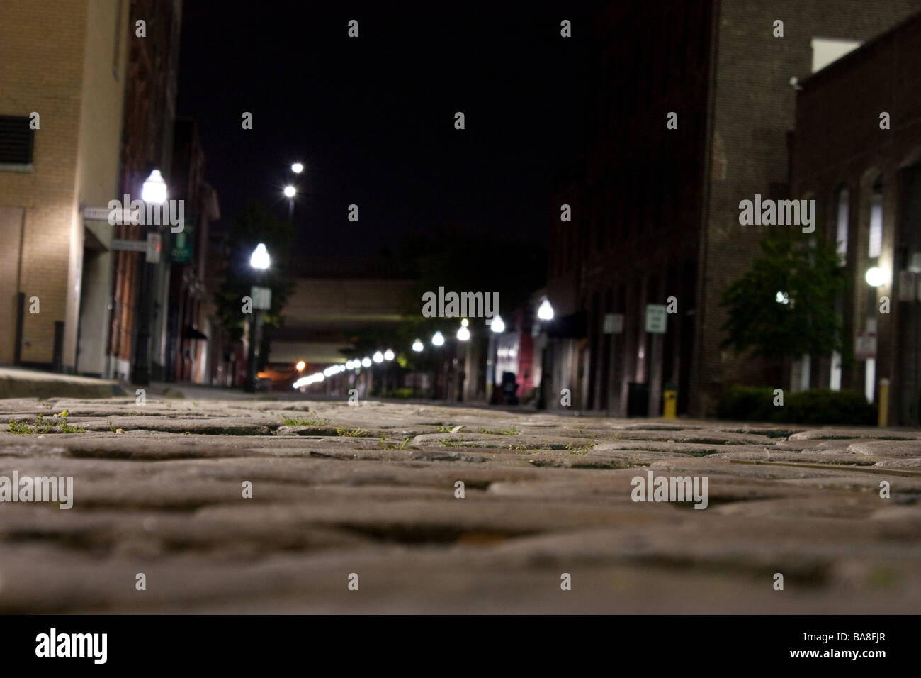 Street in Birmingham, AL Stock Photo - Alamy