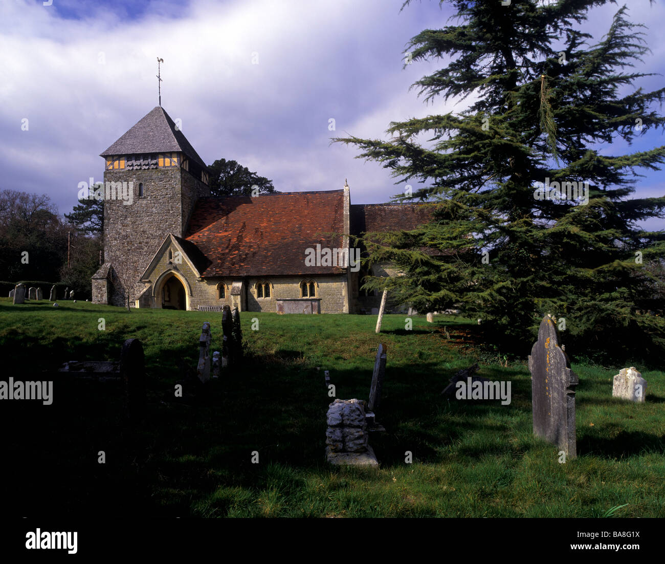 Coldwaltham village church hi-res stock photography and images - Alamy