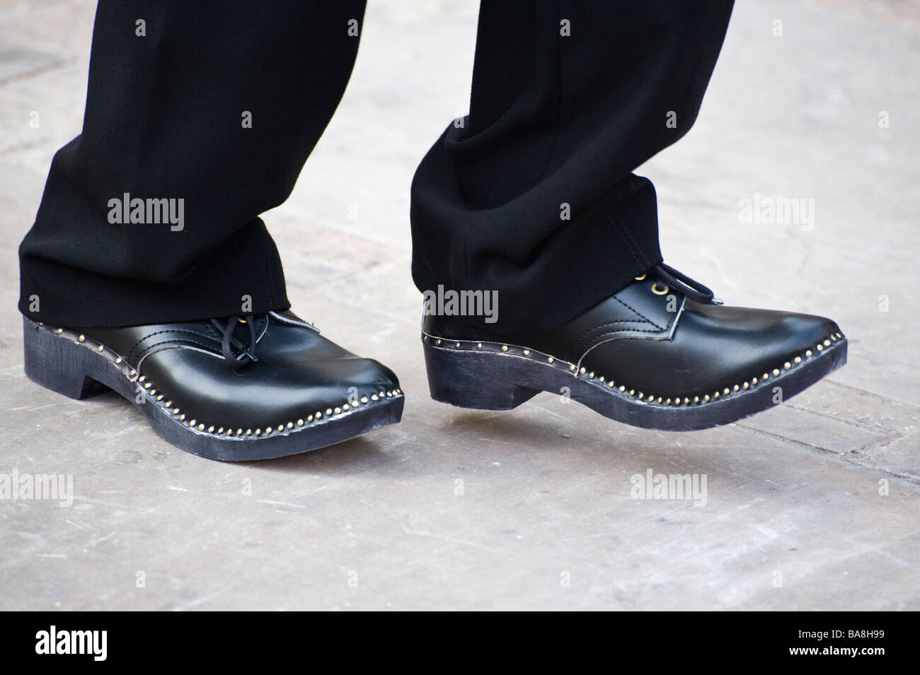 Clog dancing shoes hi-res stock photography and images - Alamy