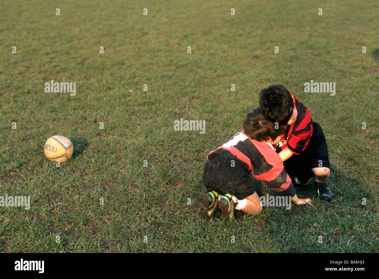 Rugby children hi-res stock photography and images - Alamy