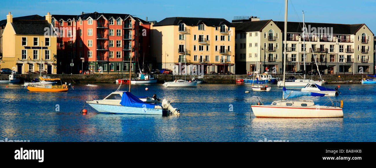 Dungarvan, Co Waterford, Ireland; Boats in the harbour Stock Photo - Alamy