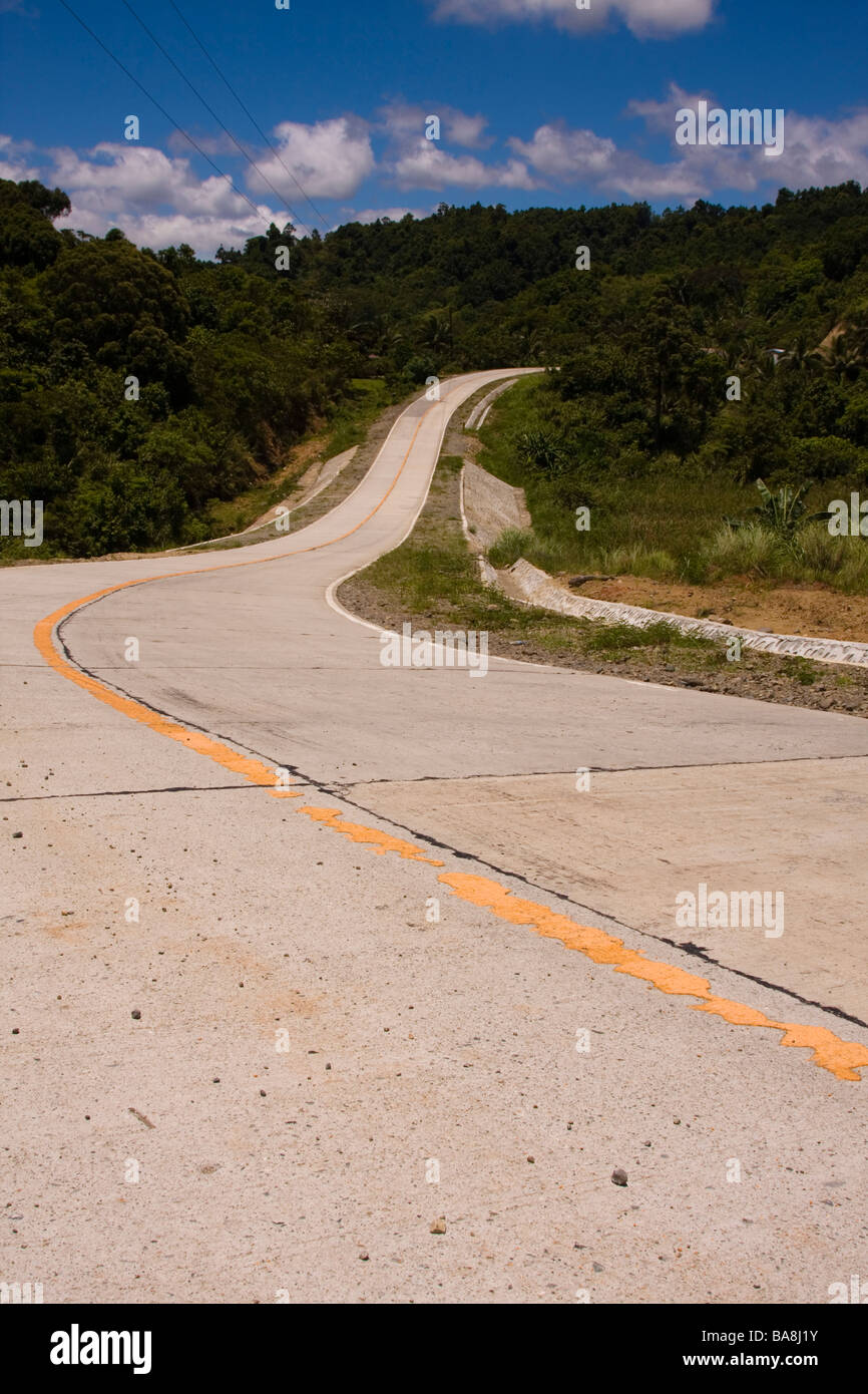 The road to Baler Stock Photo - Alamy