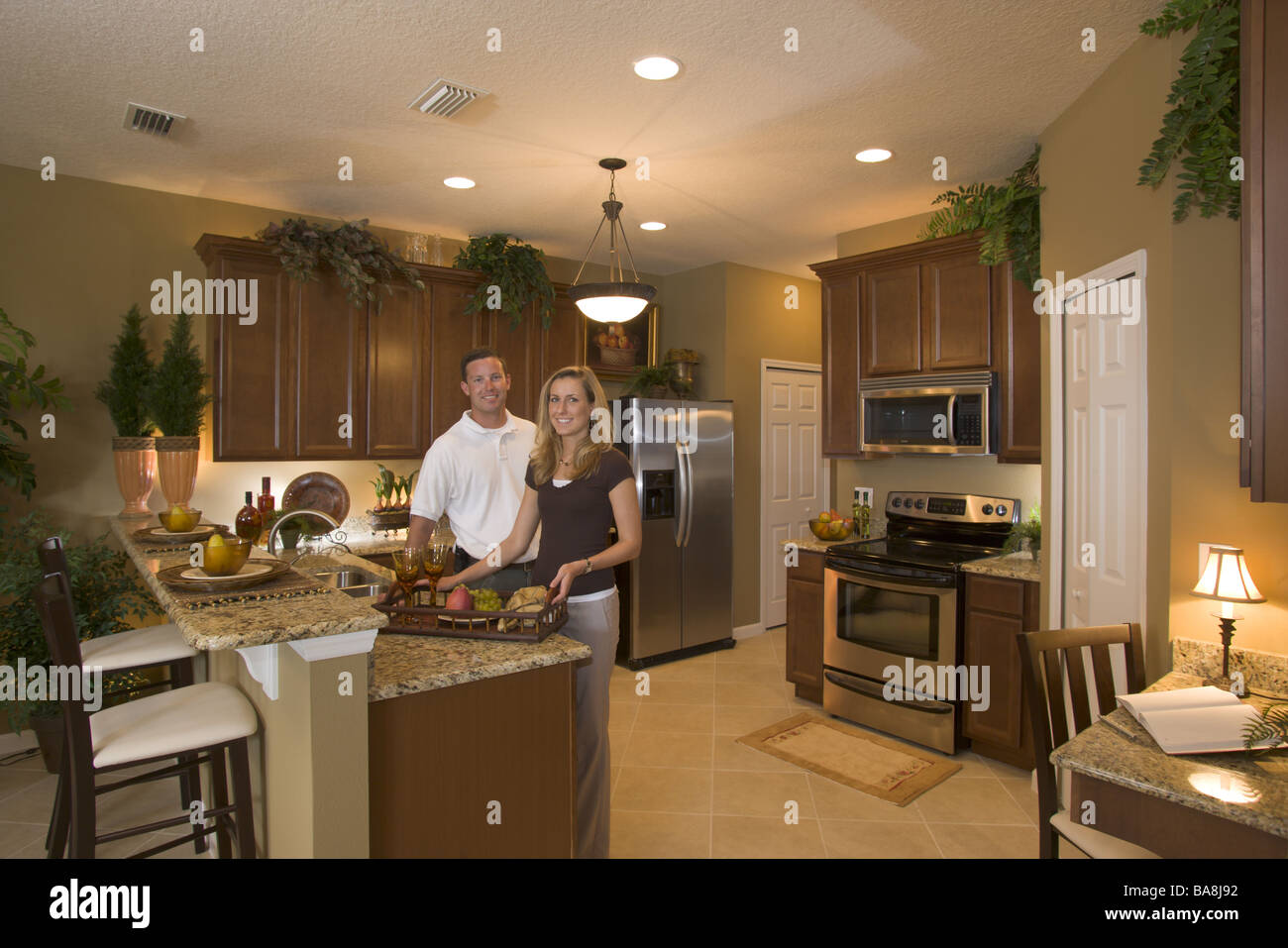 Modern home interiors Stock Photo - Alamy
