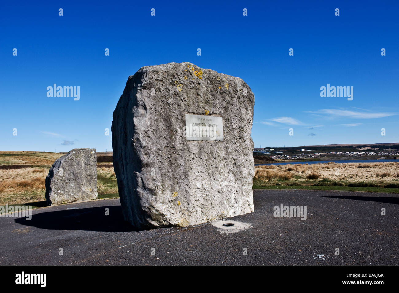 The Aneurin Bevan Stones near Tredegar in Wales. Photo by Gordon ...