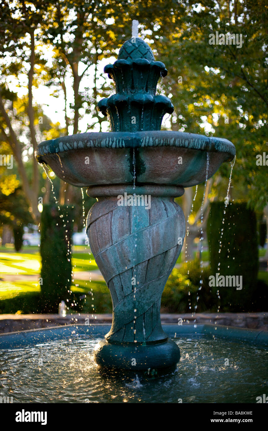 Copper Ornamental Fountain Stock Photo - Alamy