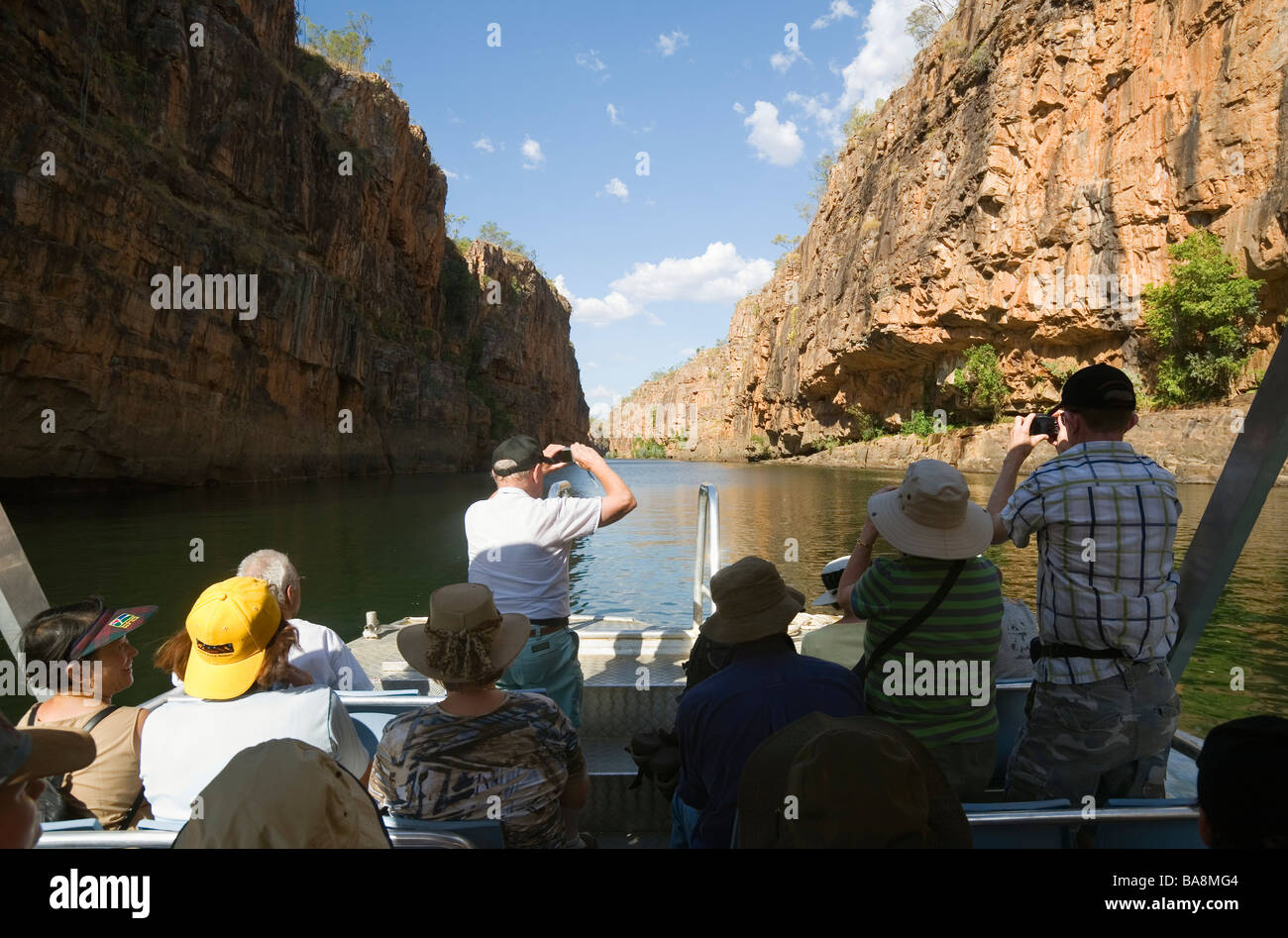 Boat cruise in Nitmiluk (Katherine Gorge) National Park. Katherine ...
