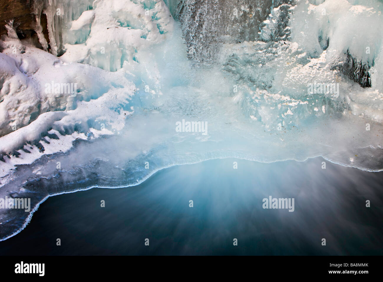 Ice formations frozen waterfall hi-res stock photography and images - Alamy