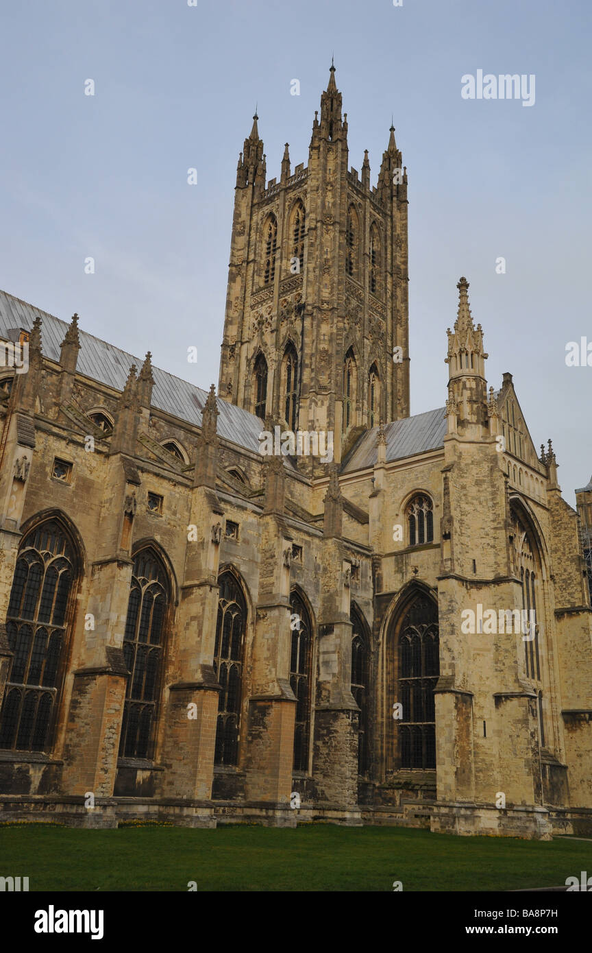 Canterbury Cathedral Bell Harry Tower Stock Photos & Canterbury ...