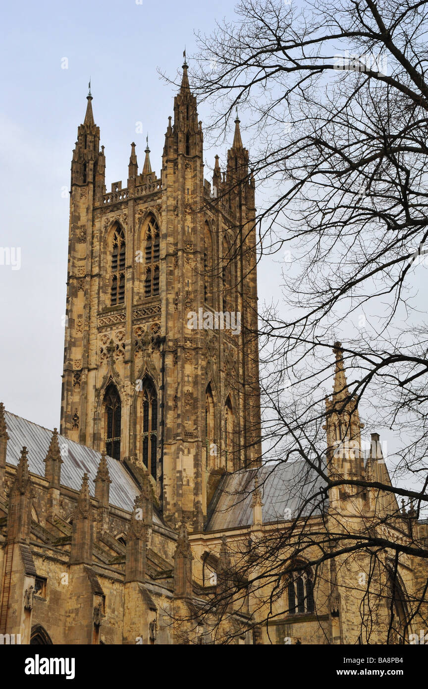 Canterbury cathedral bell harry tower hi-res stock photography and ...