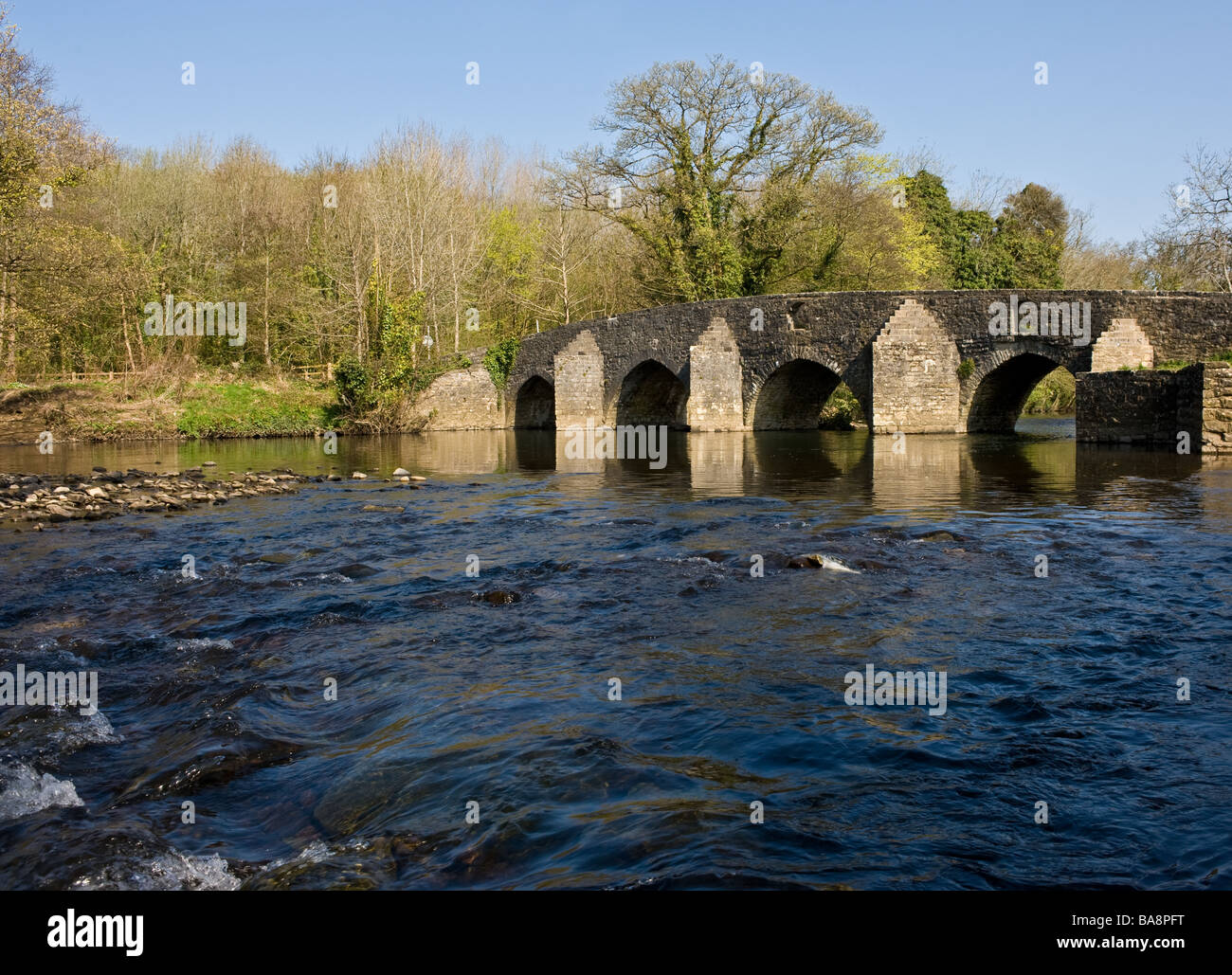 The Dipping Bridge over the Ogmore River in Wales. Photo by Gordon ...
