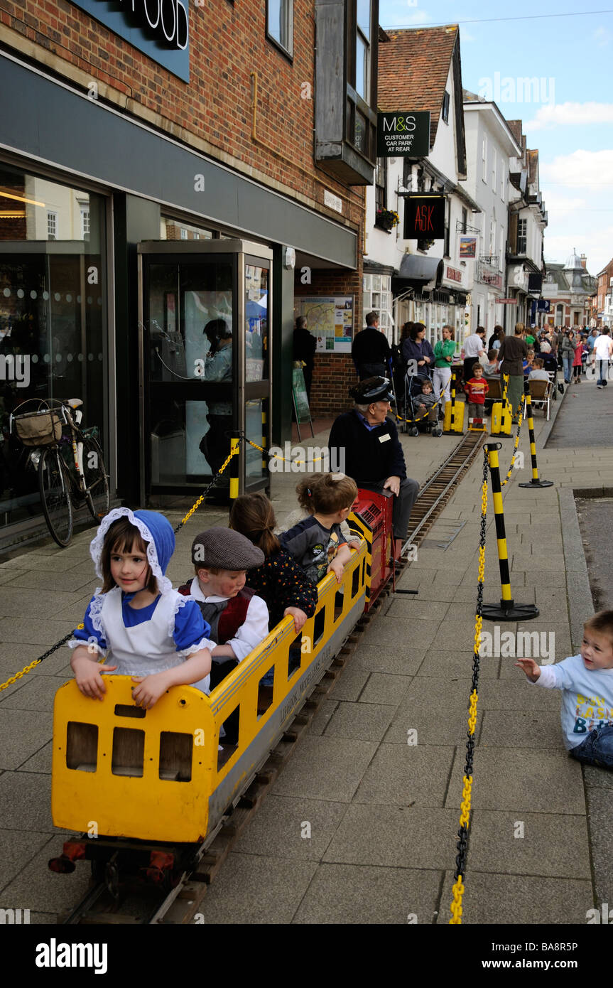 Children enjoying train ride hi-res stock photography and images - Alamy
