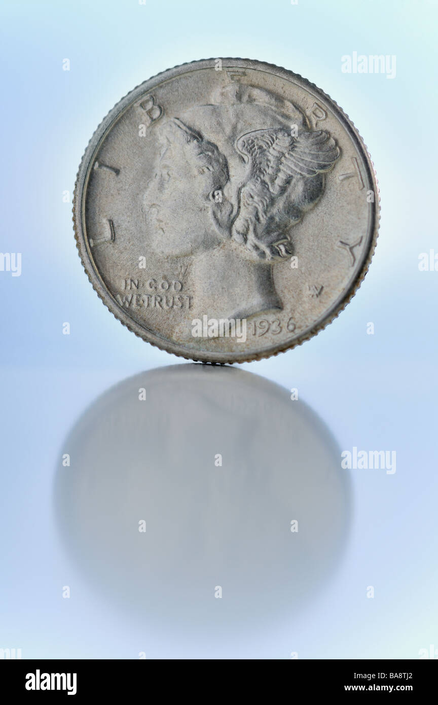 Silver Coin High Resolution Stock Photography and Images - Alamy