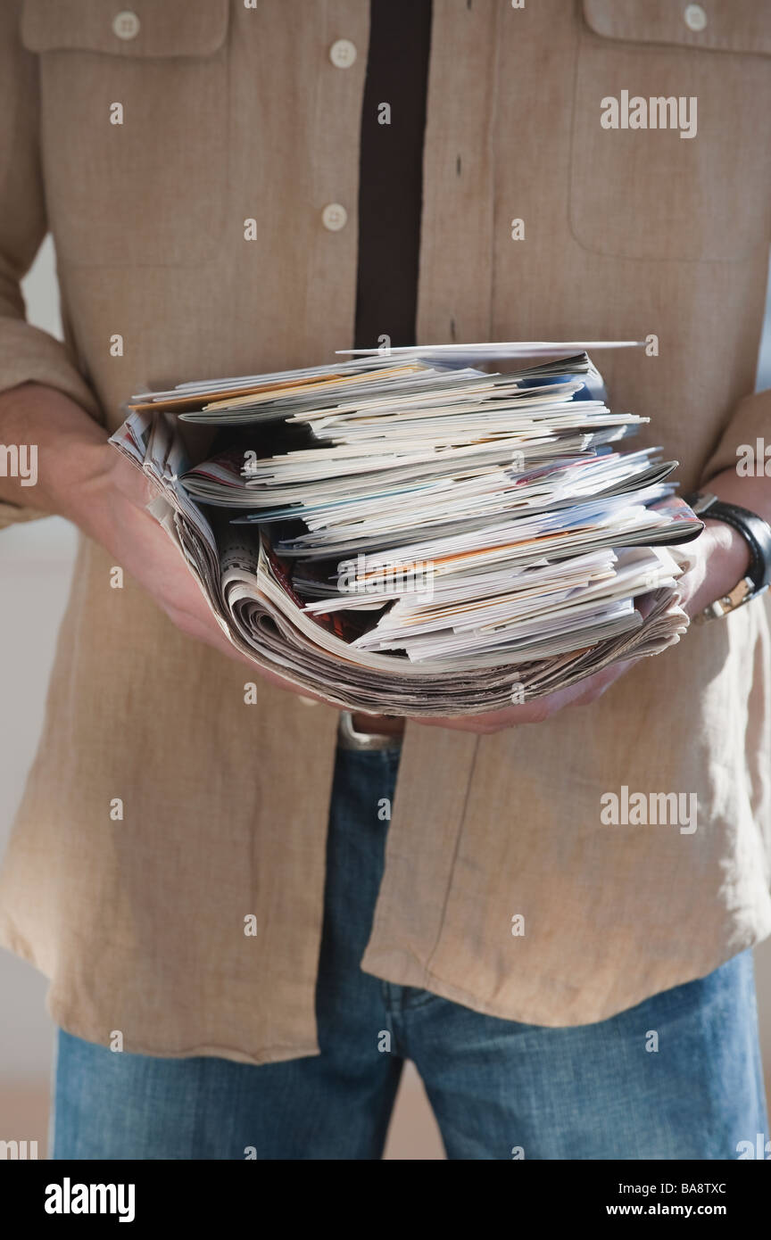 Pile of junk mail hi-res stock photography and images - Alamy