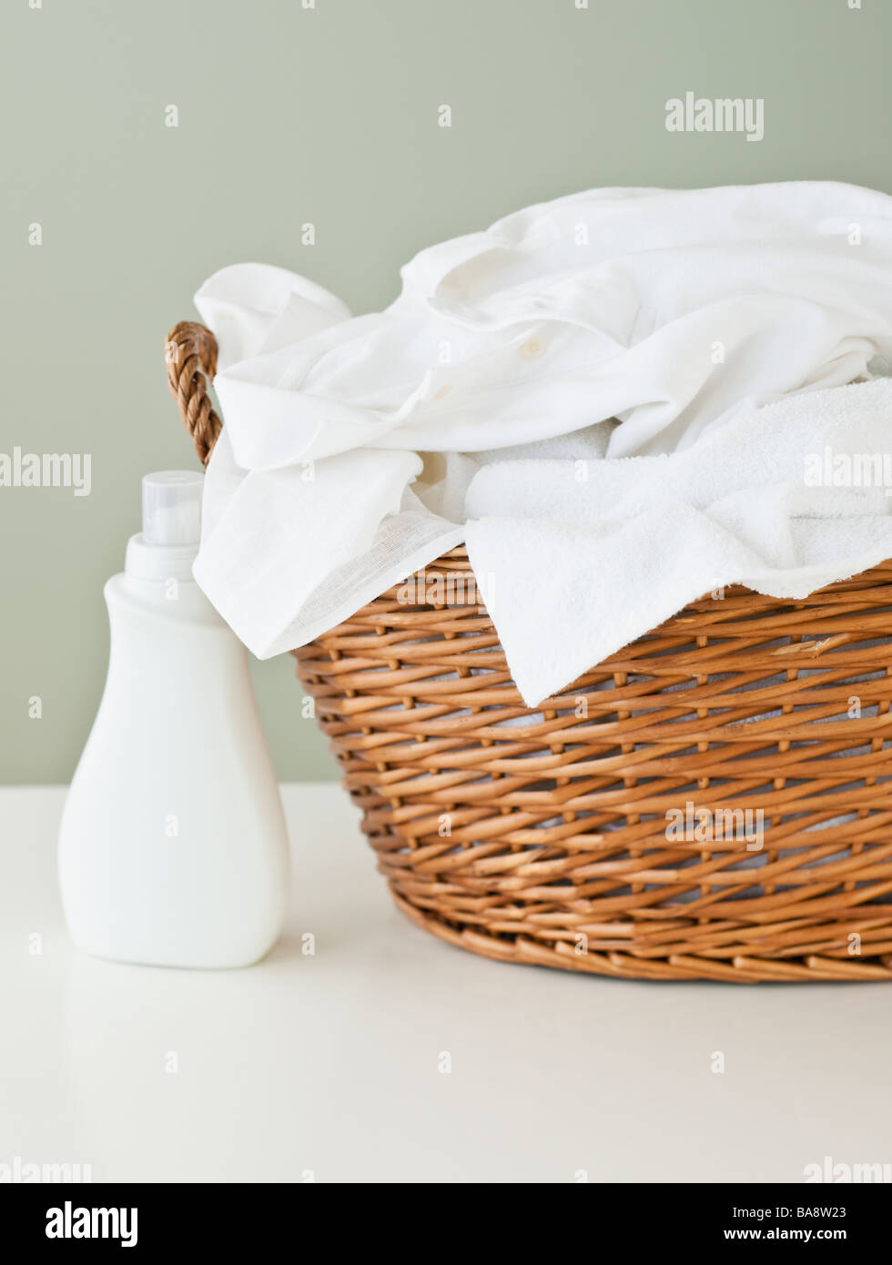 Pure white laundry hi-res stock photography and images - Alamy