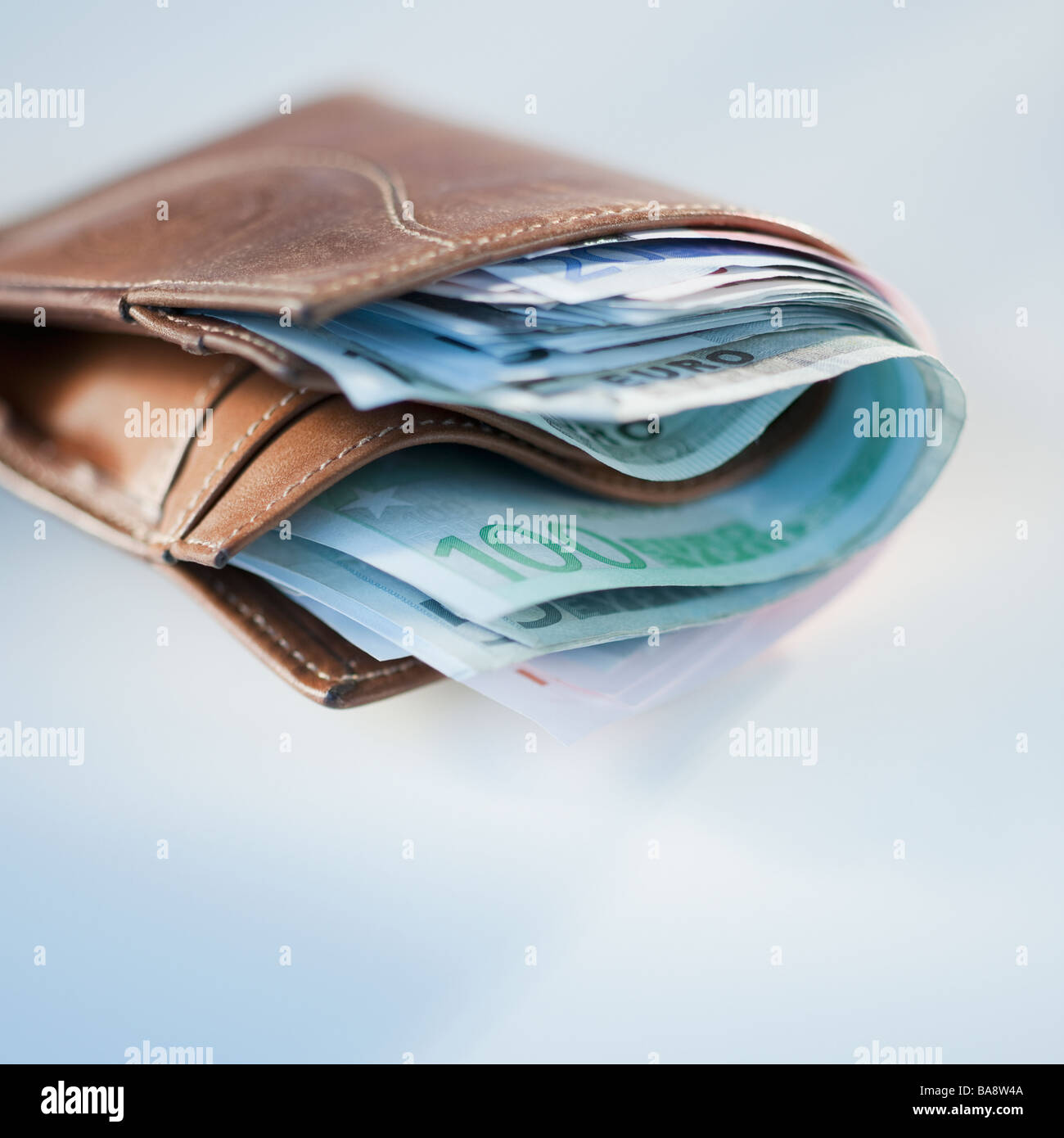 Bulging wallet euro hi-res stock photography and images - Alamy