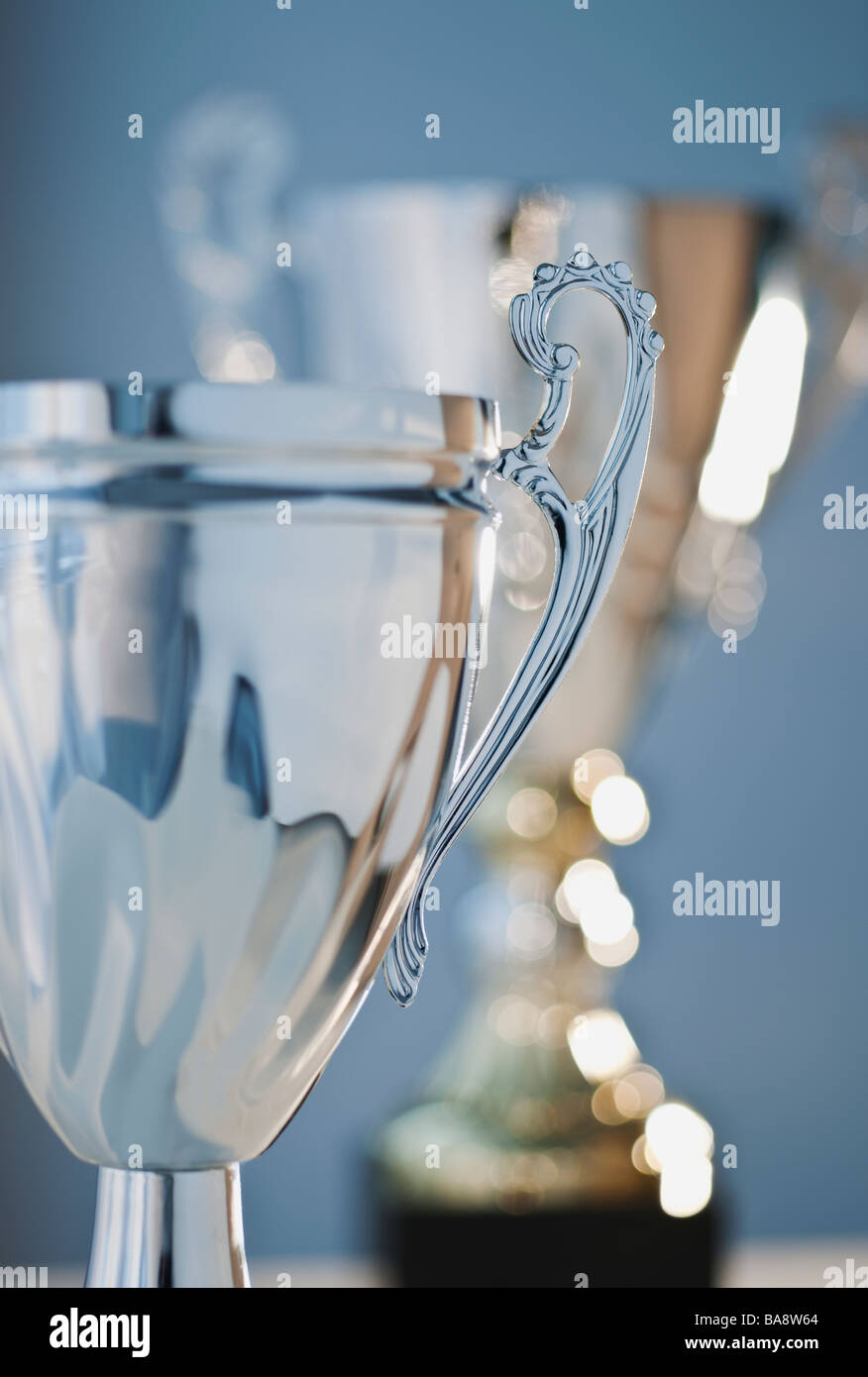 Two vertical trophies hi-res stock photography and images - Alamy