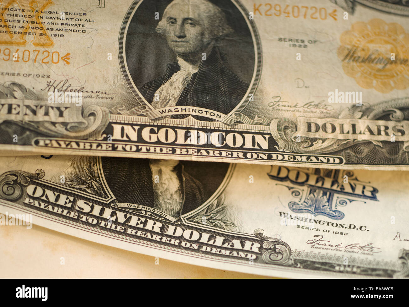 Antique currency hi-res stock photography and images - Alamy