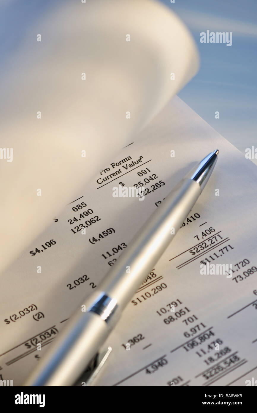 Financial investment numbers Stock Photo - Alamy