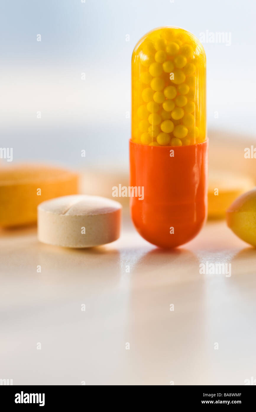 Medicine capsule hi-res stock photography and images - Alamy