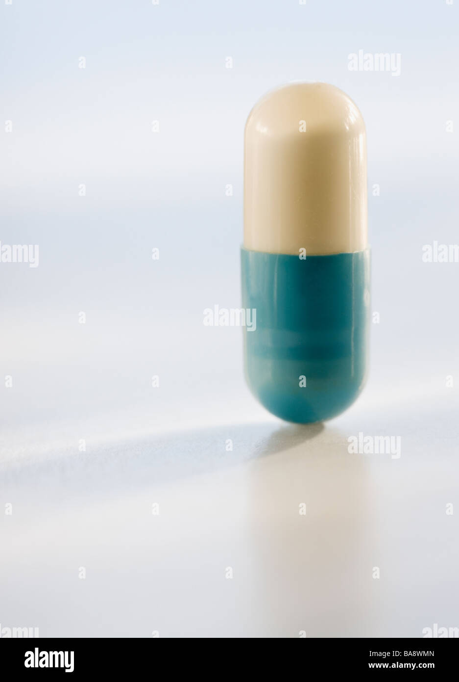 Close up of medicine capsule Stock Photo - Alamy