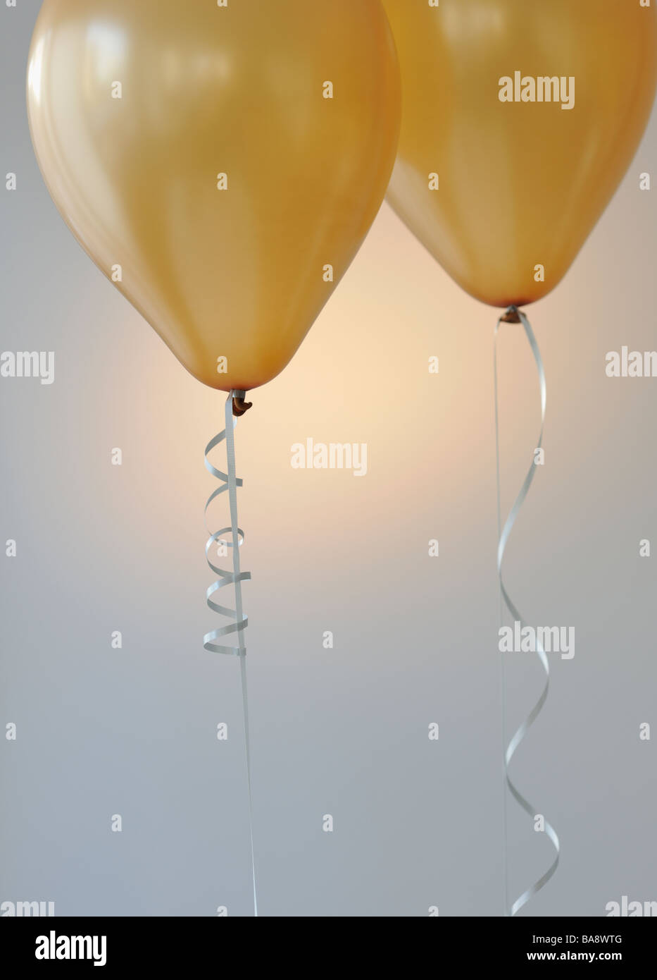 Ribbons balloons hi-res stock photography and images - Alamy