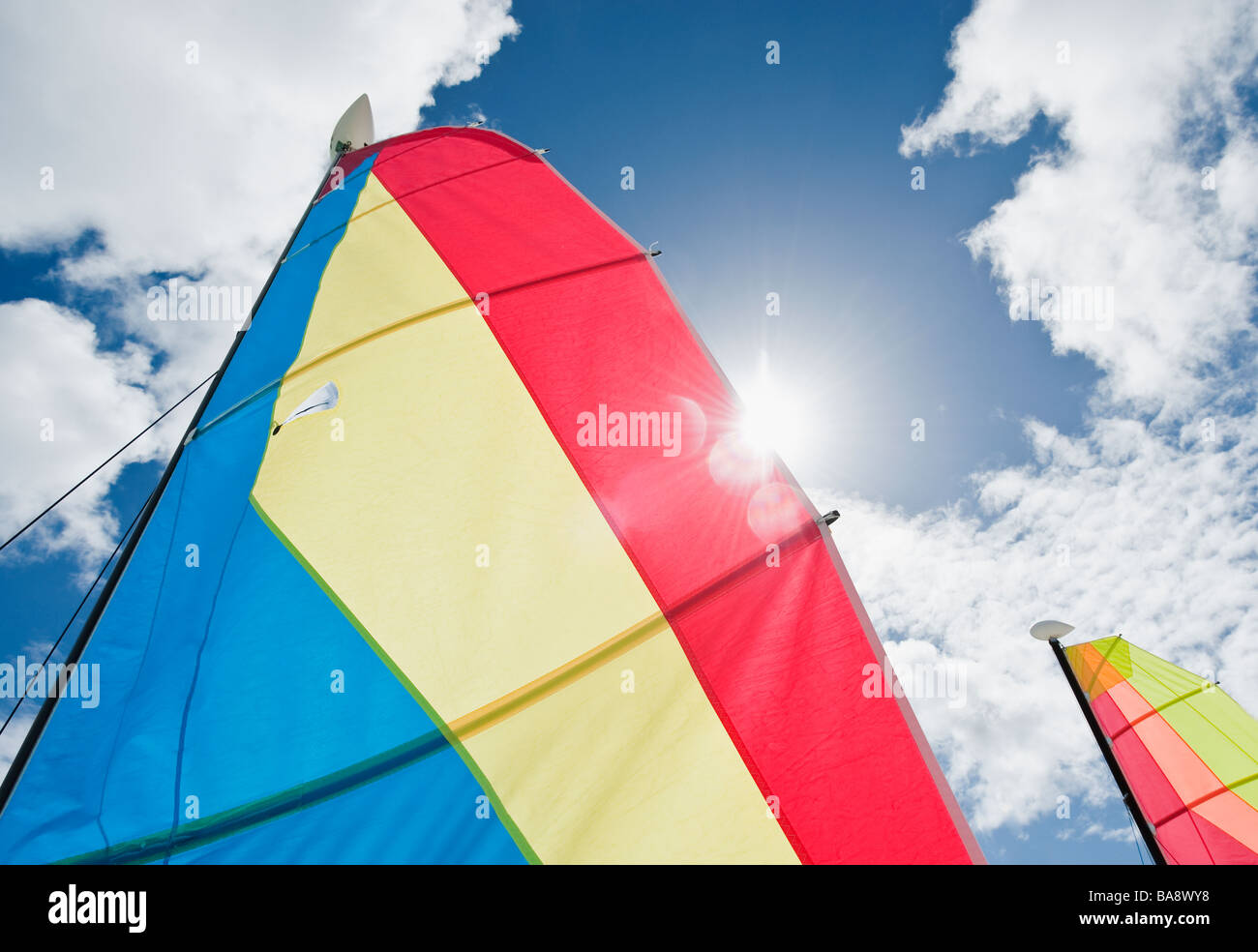 Colorful sails hi-res stock photography and images - Alamy